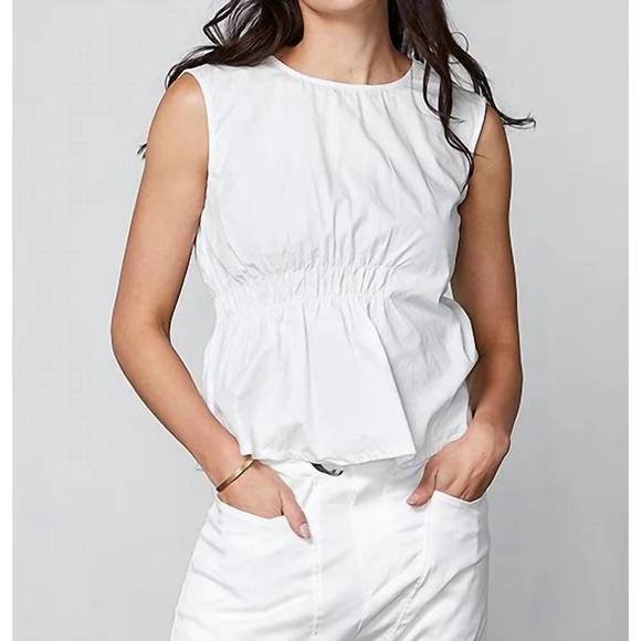 Denmark | Tops | New Nu Denmark Yelda Top In Creme | Poshmark
